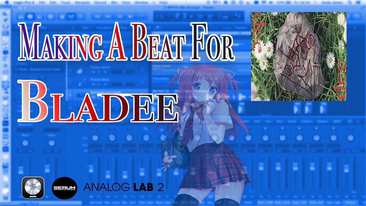 Walk through: How to Make a Beat for Bladee | Logic Pro X Bladee Type ...