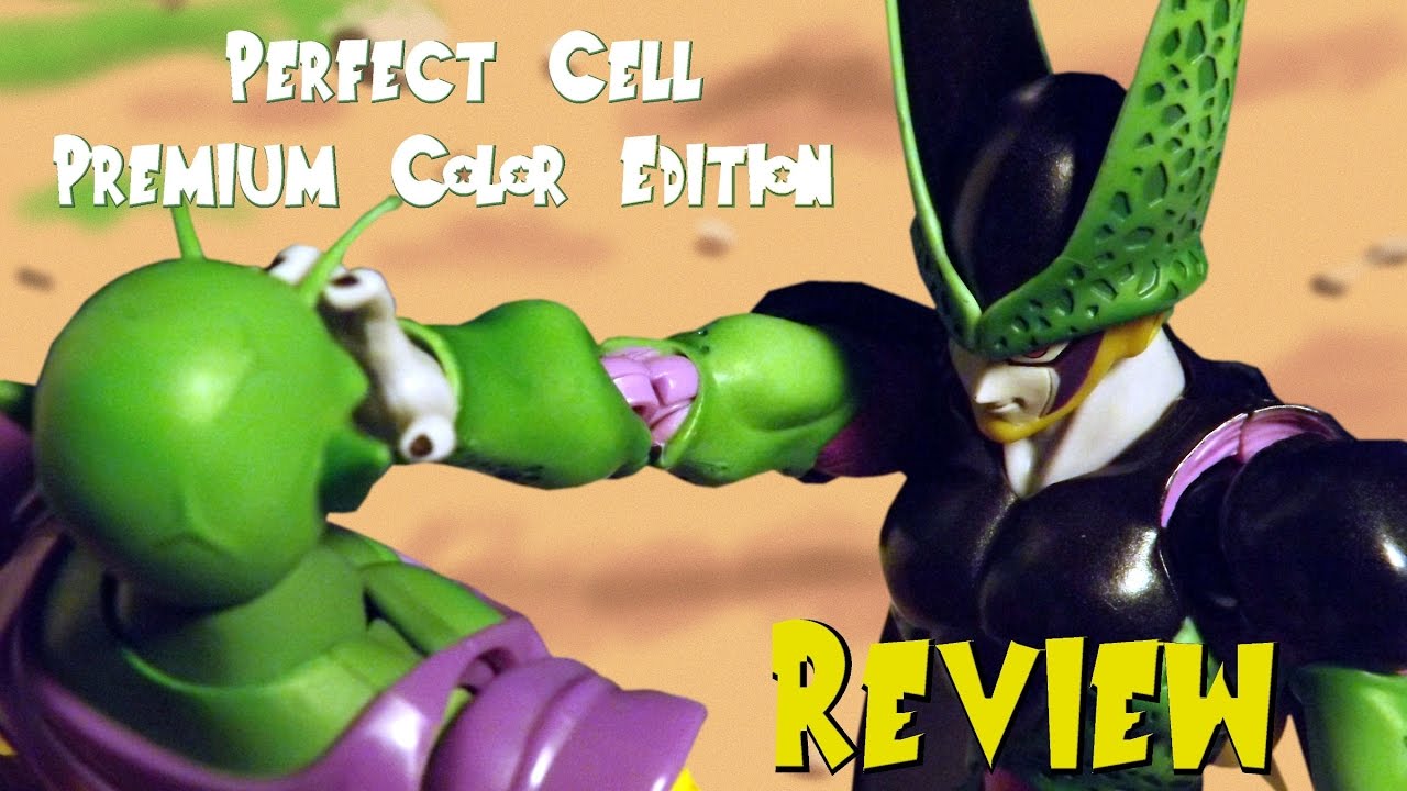 Figure Review: S.H. Figuarts Perfect Cell (Premium Color Edition) - YouTube