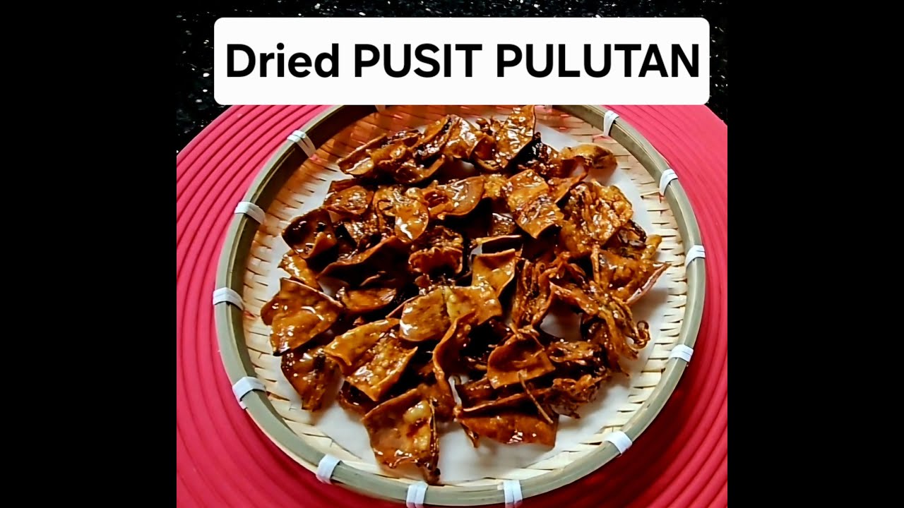 CRISPY Sweet and Spicy Dried PUSIT/SQUID for snacks - YouTube