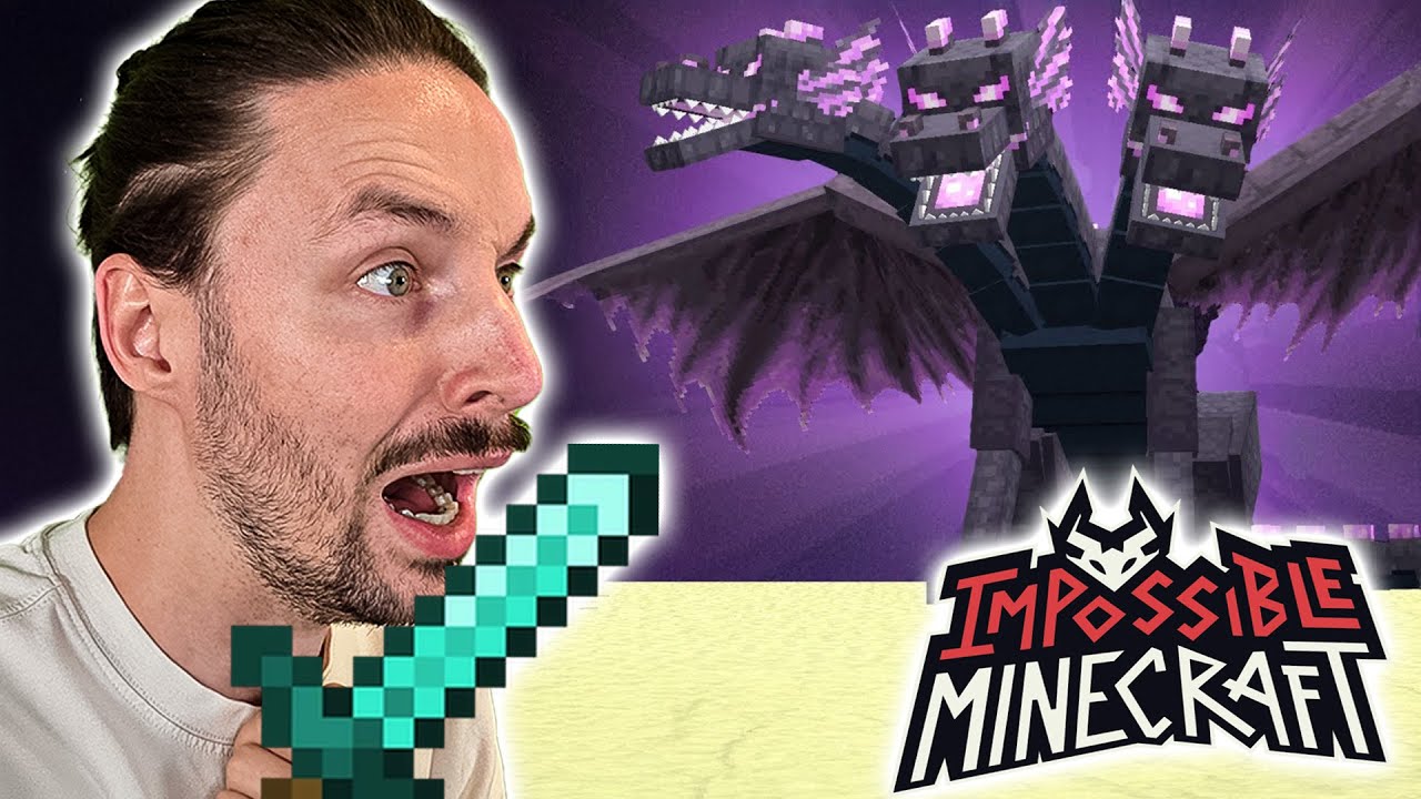 LINKTIJGER VS 3 KOPPIGE DRAAK! - Impossible Minecraft Hardcore #13 ...