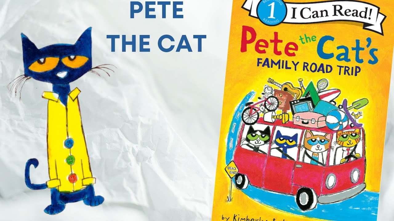 Pete the cat's family road trip - Read aloud - YouTube