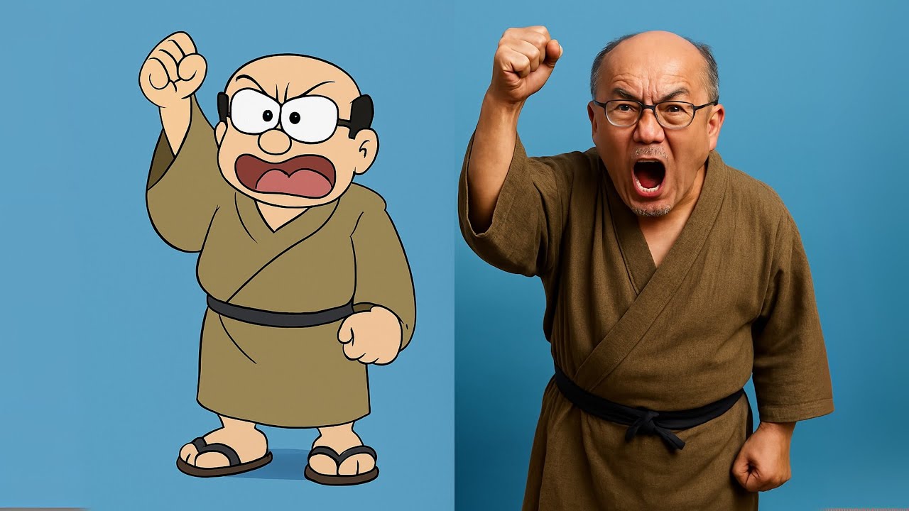 🔥“Doraemon Characters in Real Life (Part 1) – | Doraemon in Real Life ...