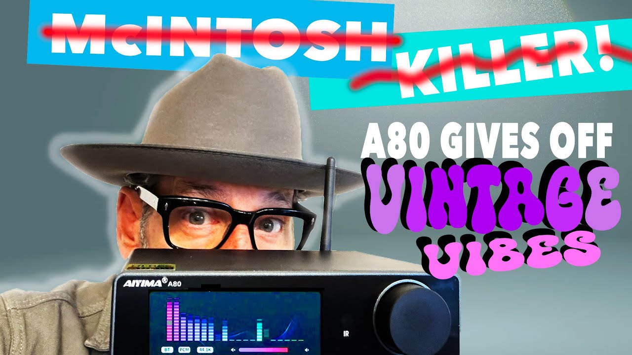 AIYIMA A80 BT AMP Gives Off SERIOUS Vintage Vibes and Powerful Sound ...