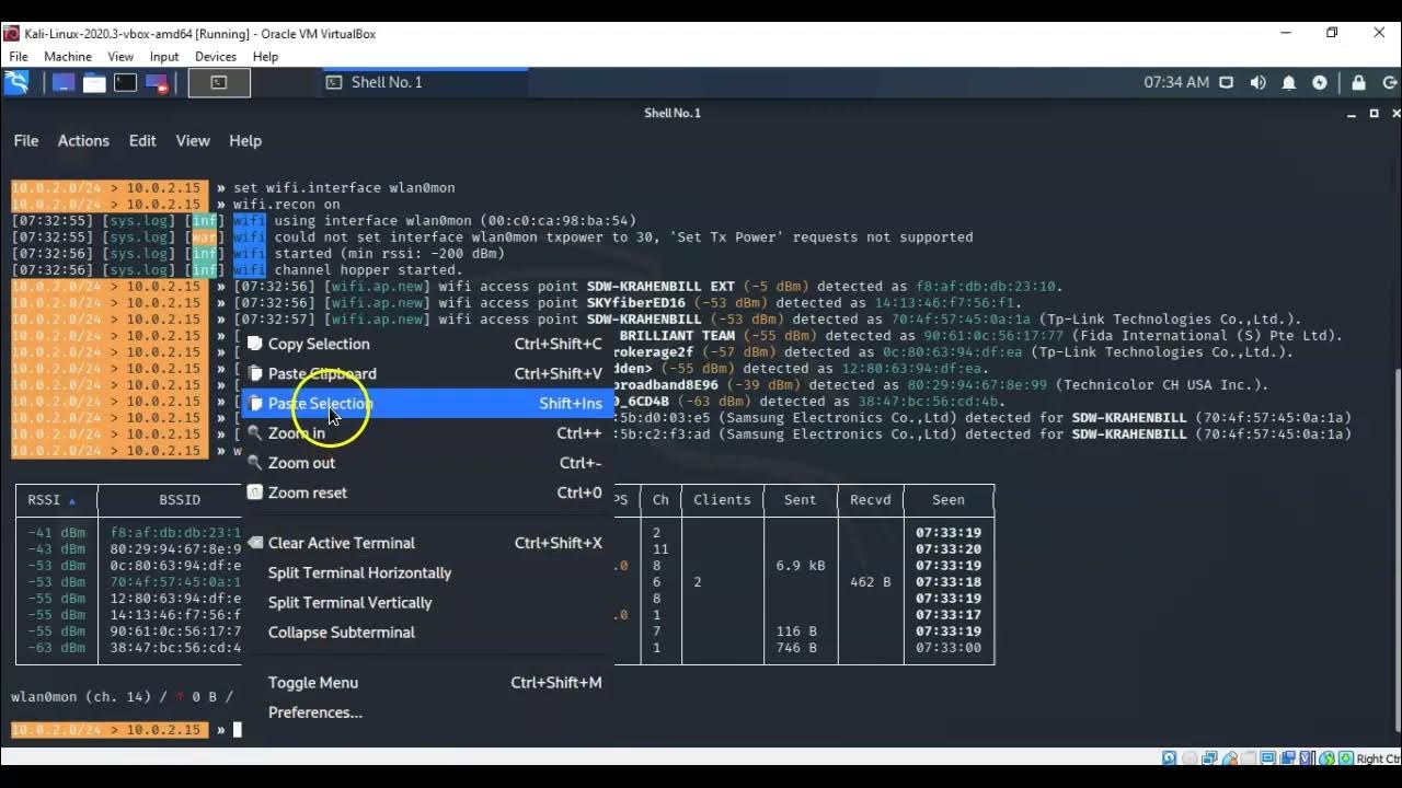 PMKID Clientless Wireless Audit Using Bettercap - YouTube