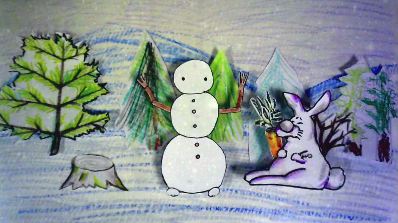 Нос для Снеговика - YouTube