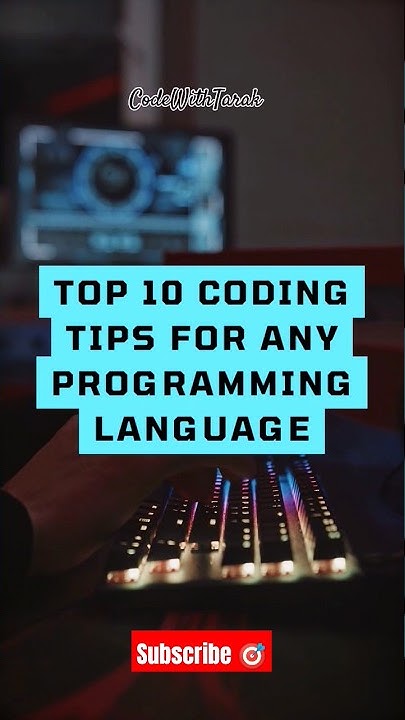 Top 10 coding tips for any programming language 🎯🔥 #developer #programming #tips #shorts - YouTube