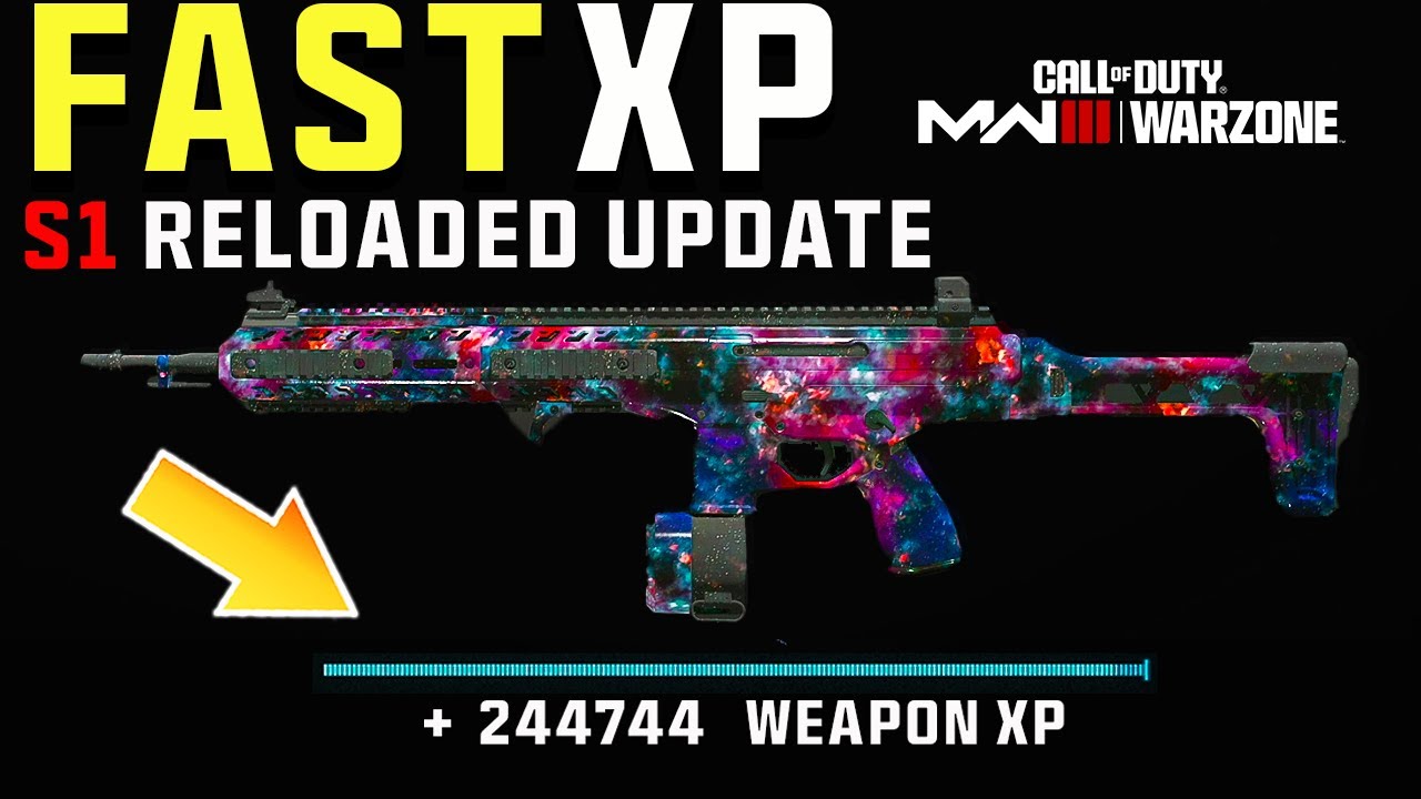 FASTEST XP After Patch in MWIII and Warzone Season 1 Reloaded - YouTube