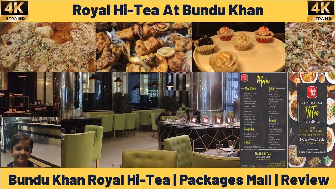 Bundu Khan Royal Hi-Tea Buffet | Packages Mall | #hitea #buffet # ...