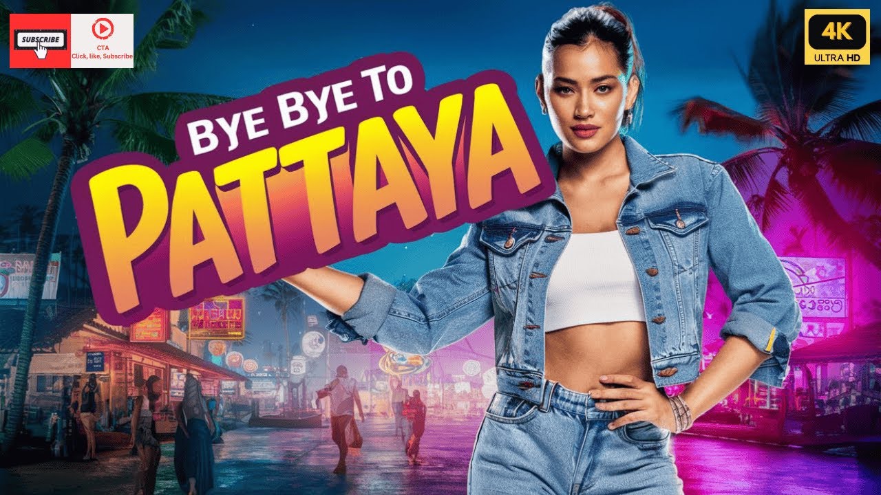 [ 🇹🇭 4K ] Goodbye to Pattaya 🫶 | Exploring the City's Beautiful Scenery ...