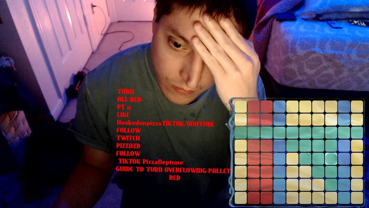 GUIDE OVERFLOW PALETTE TURN ALL RED - YouTube