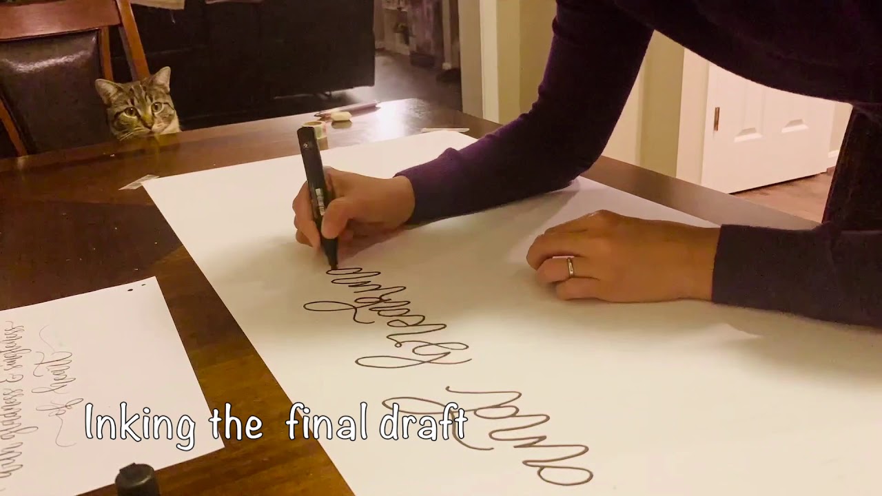 Step-by-Step Bible Verse Lettering For Beginners - YouTube