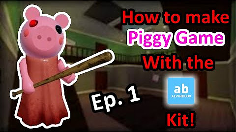 How To Make A Piggy Game Series - YouTube