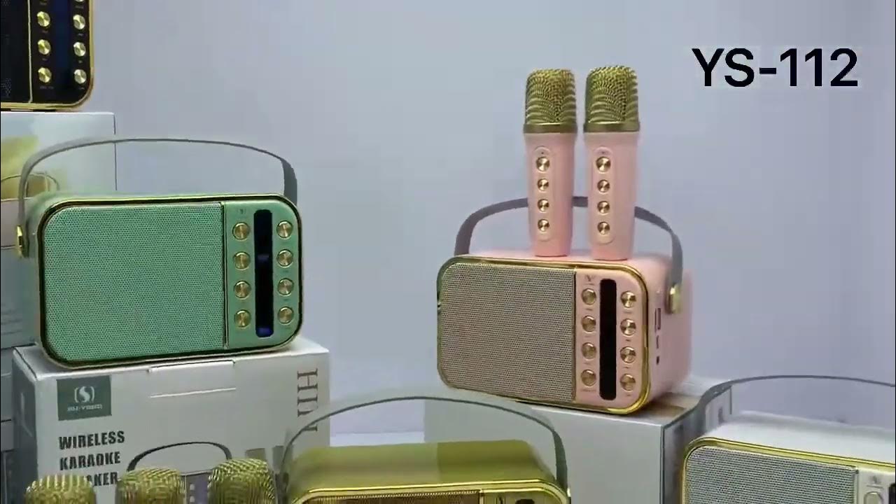 YS-112 portable wireless bluetooth speaker - YouTube