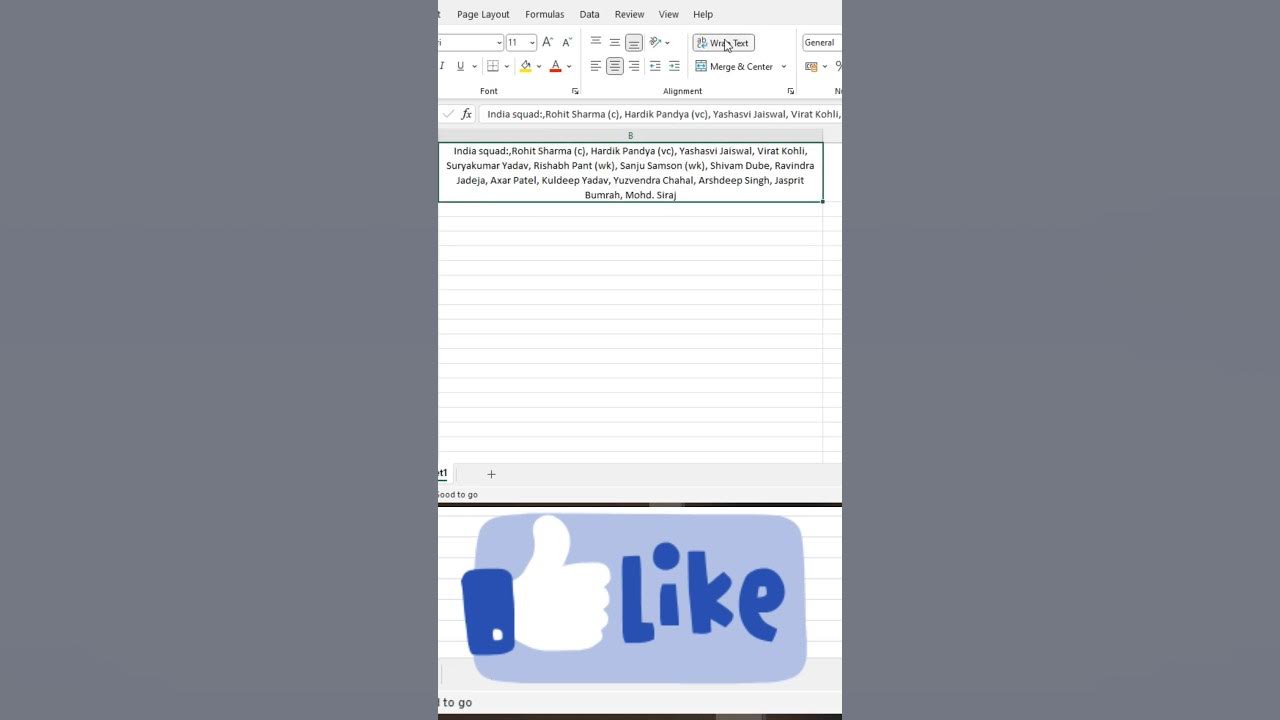 Cell Joining without using Concatenate || Textjoin Formula #youtubeshorts #excel_nagari - YouTube