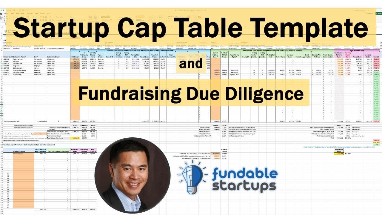 A startup cap table/fundraising tool that investors love - YouTube