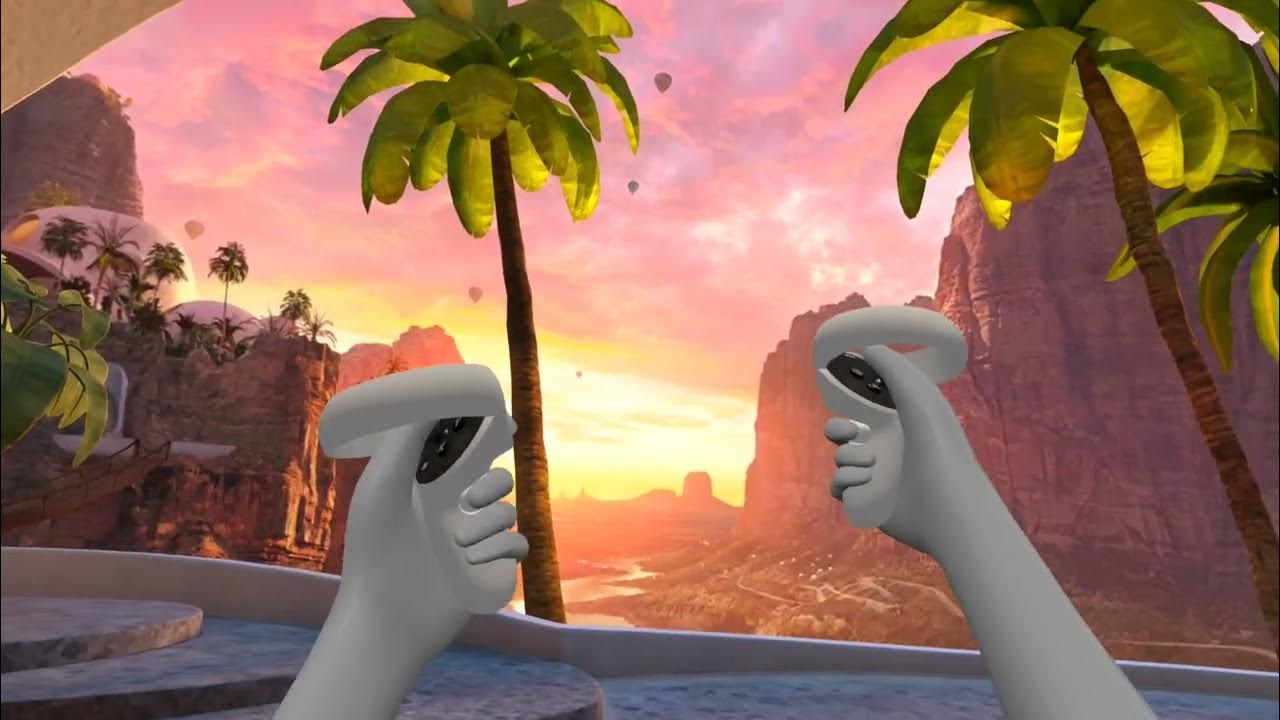 Incredible lobby View - Oculus Quest 2 - YouTube