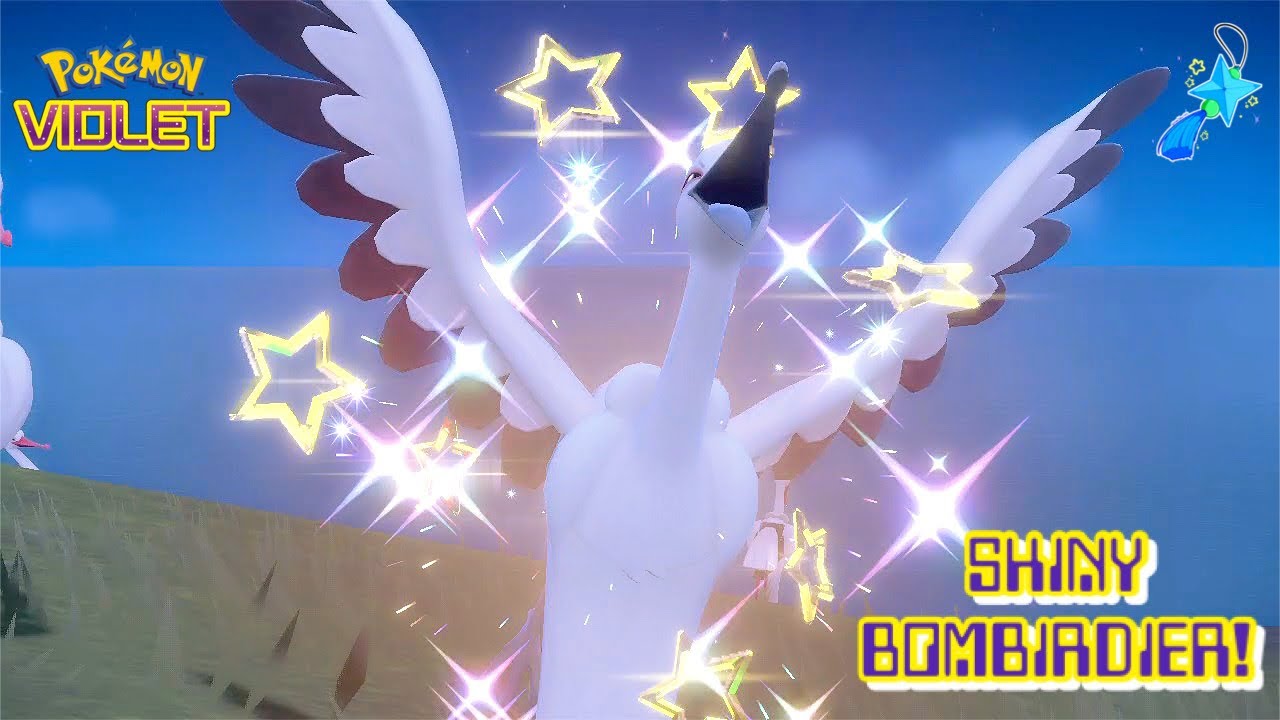 Pokémon Violet: SHINY BOMBIRDIER VIA DARK SANDWICH BOOST! - YouTube