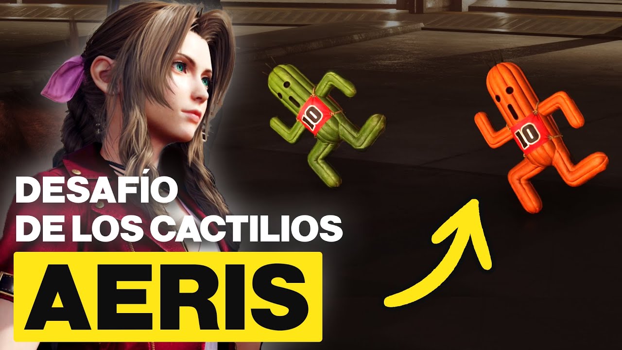 Desafío de los Cactilios - Aeris - FFVII Rebirth - YouTube