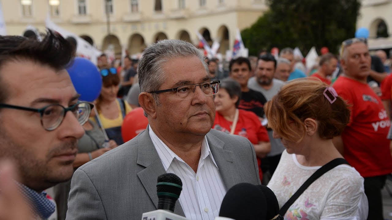 ΔΗΛΩΣΗ ΤΟΥ Δ. ΚΟΥΤΣΟΥΜΠΑ ΑΠΟ ΤΟ ΣΥΛΛΑΛΗΤΗΡΙΟ ΤΟΥ ΠΑΜΕ ΣΤΗΝ 83η ΔΕΘ ...