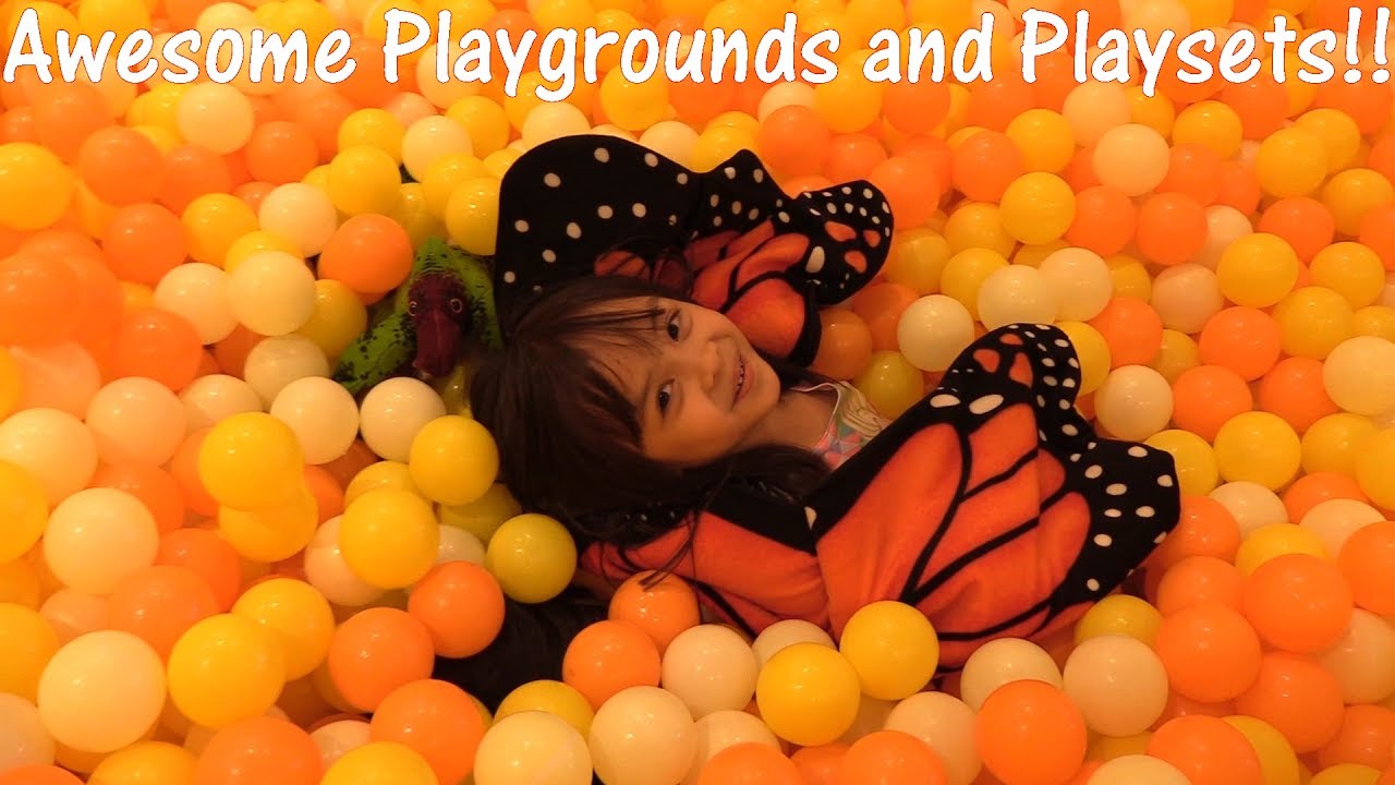Children's Indoor Playground Playtime and Toddlers' Educational Playset ...
