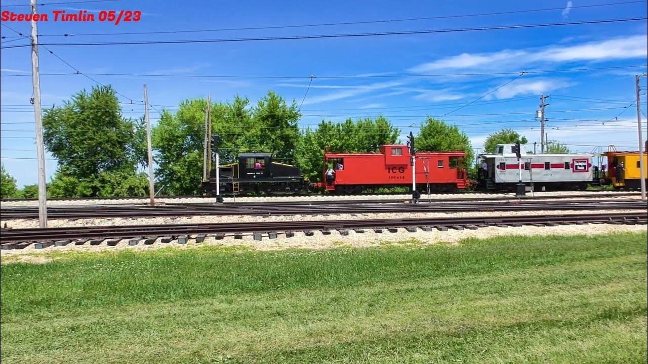 4K/HDR PT2 rescue locomotive/tow locomotive at IRM Union IL train break down COM ED 4 - YouTube