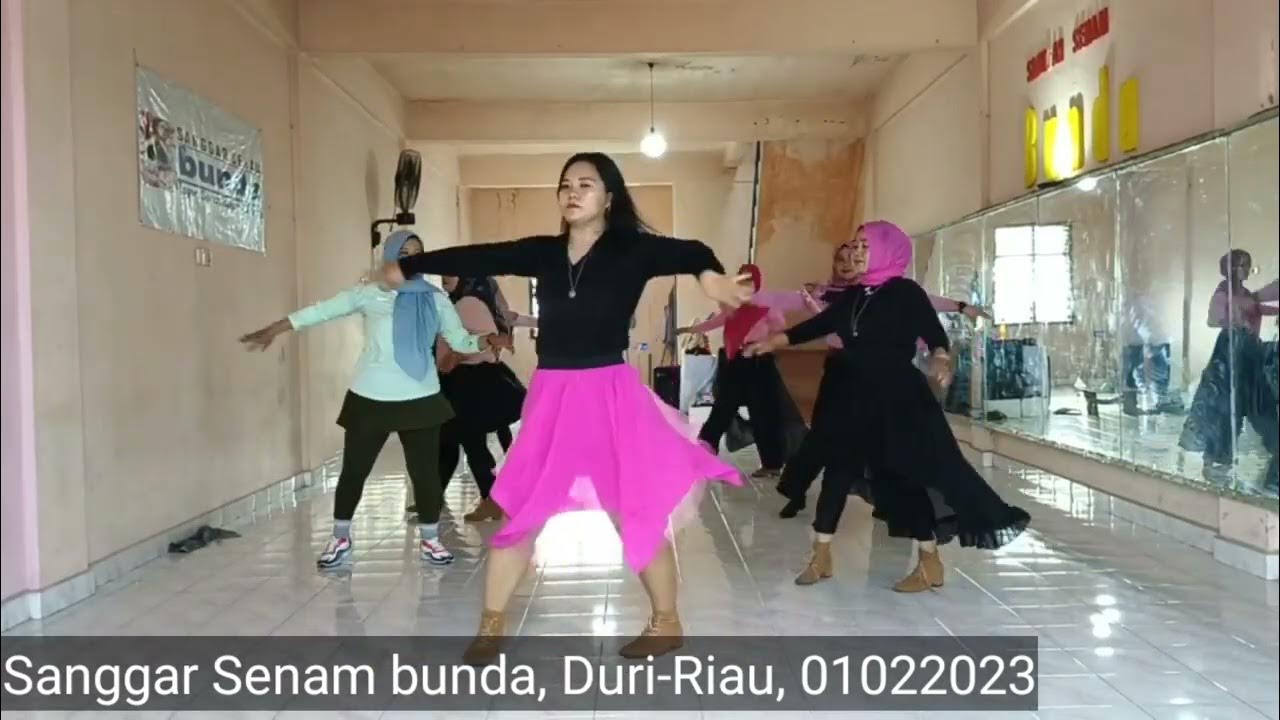 Asa xosa Line Dance, choreo Herman Baso (INA), Sanggar Senam bunda, Duri-Riau, 01022023 - YouTube