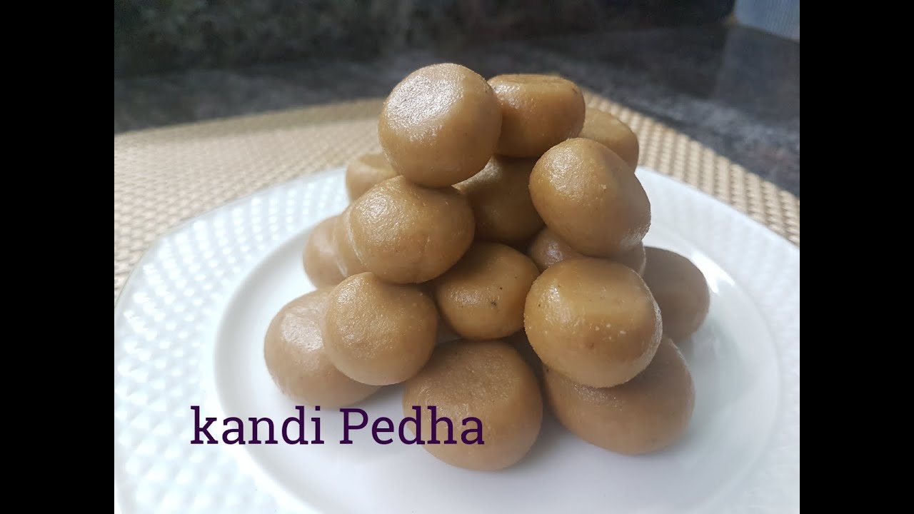 Kandi Pedha recipe | khoya pedha recipe | Maharashtrian recipe | Khoya ...