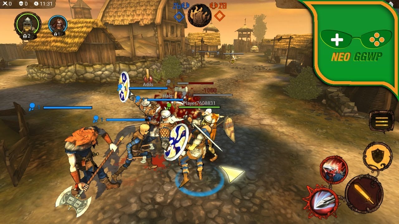 I, Viking (Android XAPK) - MOBA Gameplay - YouTube