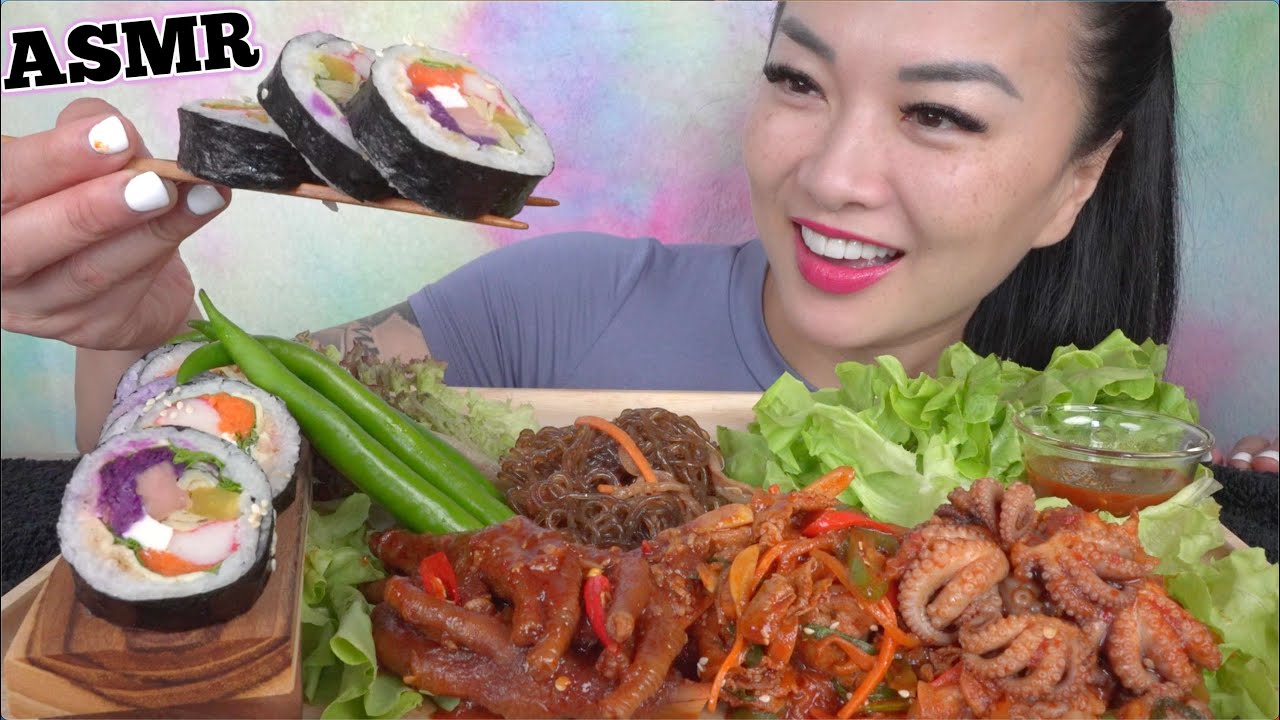 Asmr Eating ASMR EATING SPICY MUTTON CURRY,LIVER CURRY,HARIYALI