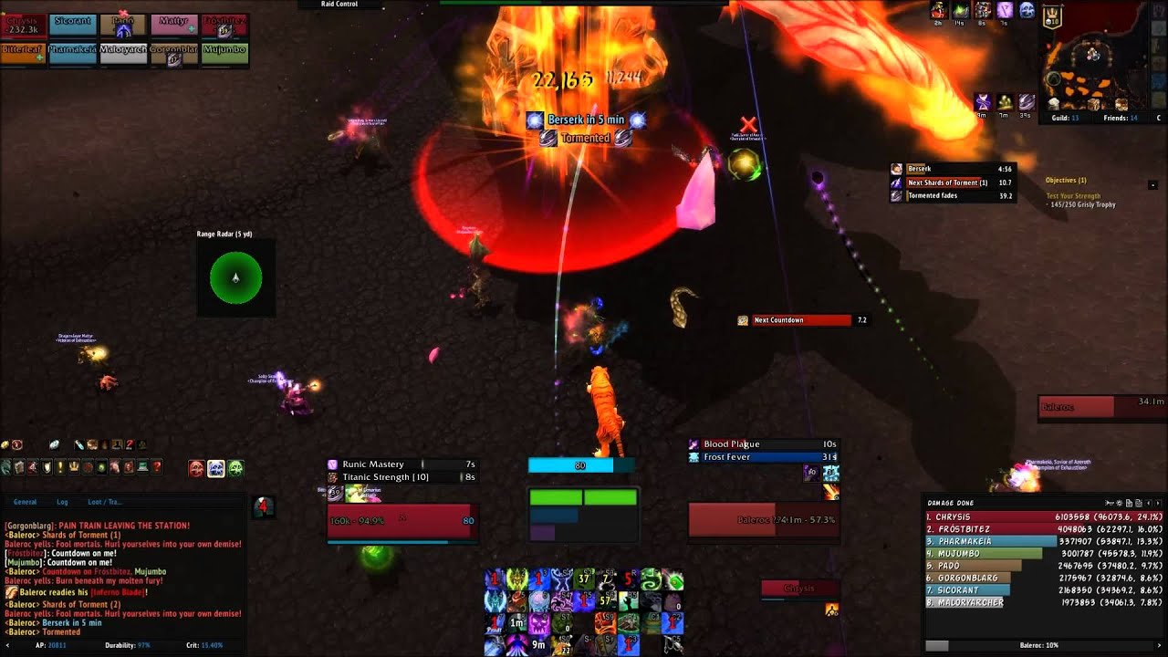 Heroic Baleroc 2H Frost DK 5.0.4 - YouTube