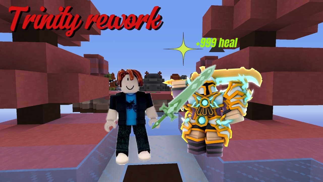 Testing the New Trinity Kit Rework in Roblox BedWars - YouTube