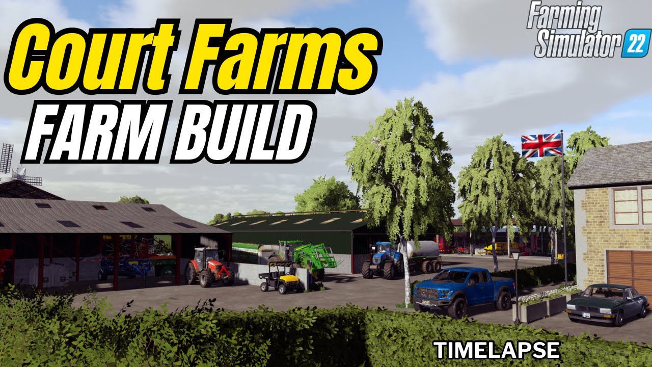 The Ultimate Uk Farm Build? Farming Simulator 22 Farm Build - YouTube