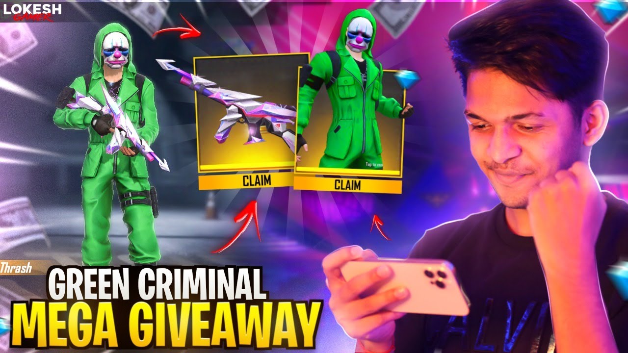 12 Million Special ThompsonSkin And Green Criminal Bundle Giveaway ...
