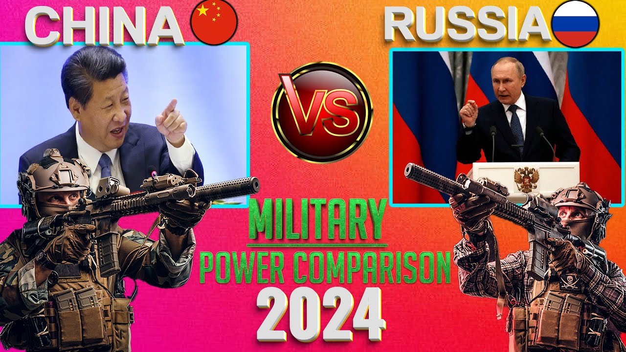 china vs Russia World military power comparison 2024. global power ...