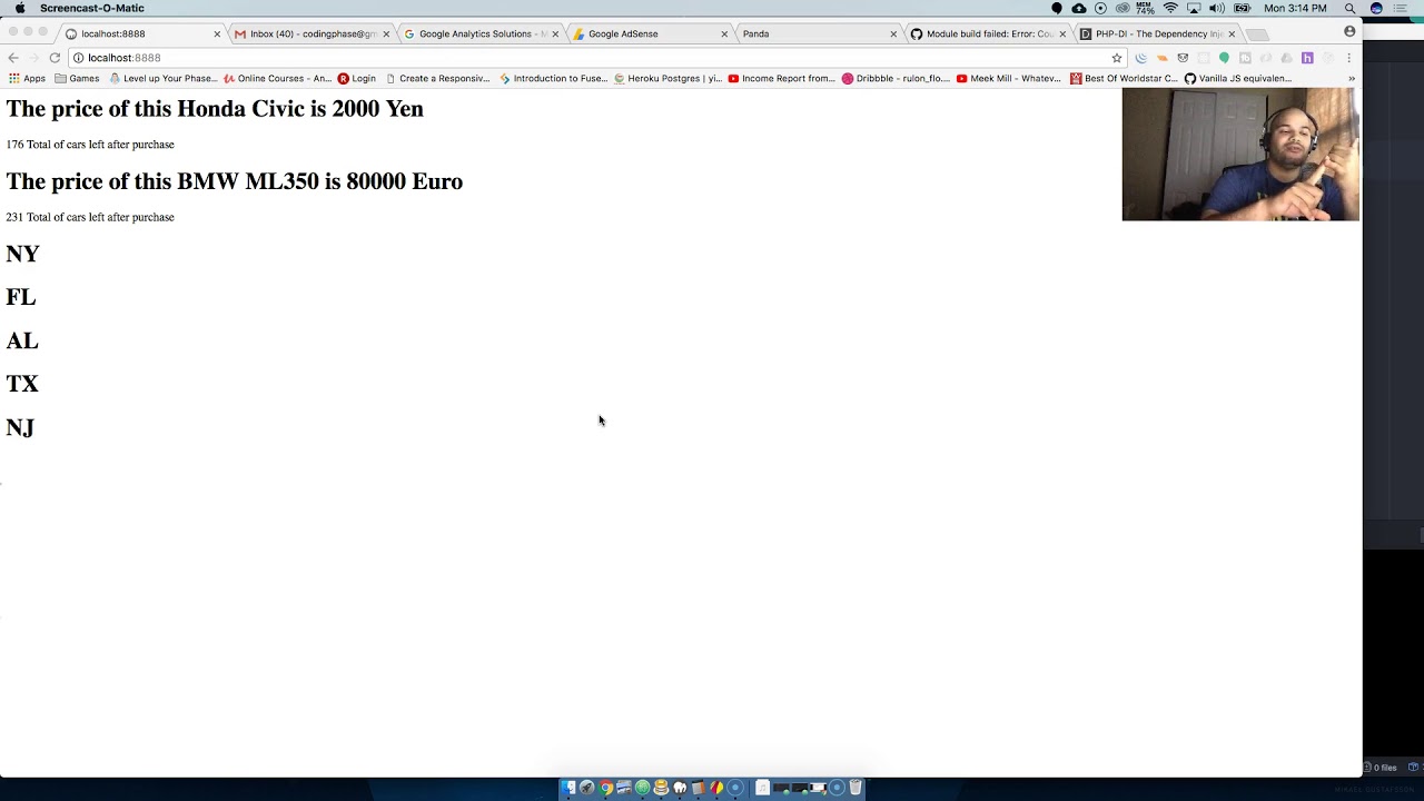 Web Development Challenge Codingphase Youtube