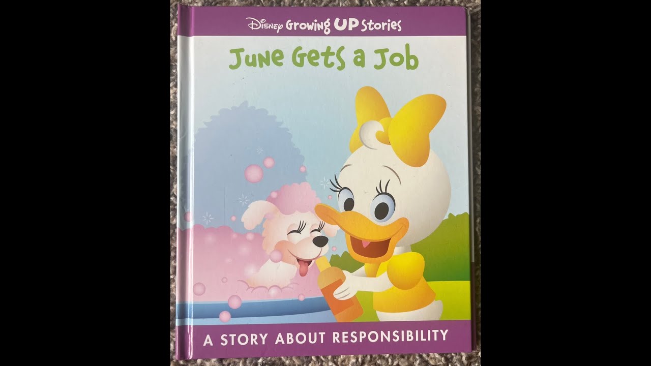 Disney Growing Up Stories: June Gets a Job (Read Aloud / Read Along ...