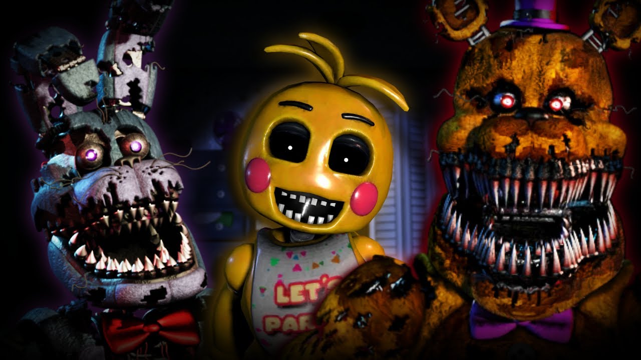 TRAPPED IN THE FNAF GLITCHED HORROR ATTRACTION | The Glitched ...