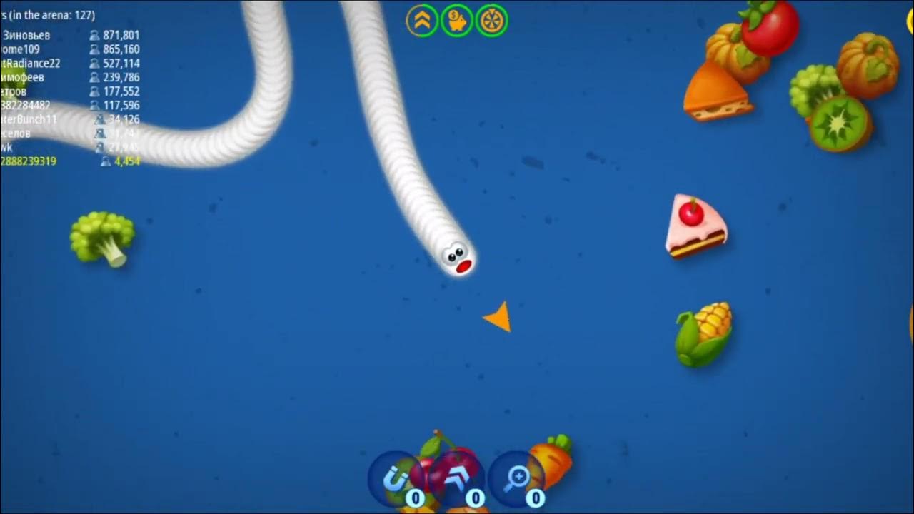snake battle game ads||help snake to eat a lot of food #gaming # ...
