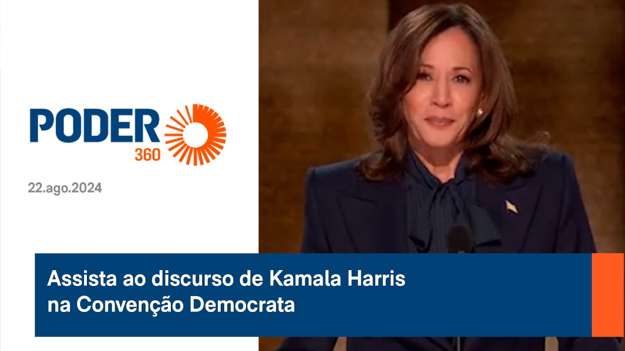 Assista ao discurso de Kamala Harris na Convenção Democrata - YouTube