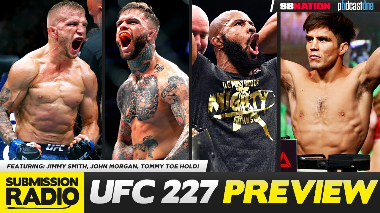 UFC 227 PREVIEW SHOW - Jimmy Smith, John Morgan, Tommy Toe Hold - YouTube