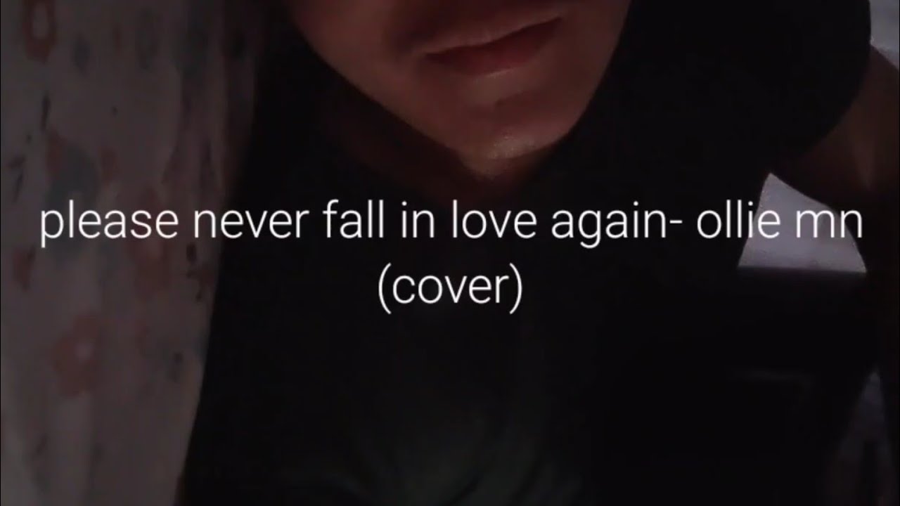 please never fall in love again (cover) - YouTube