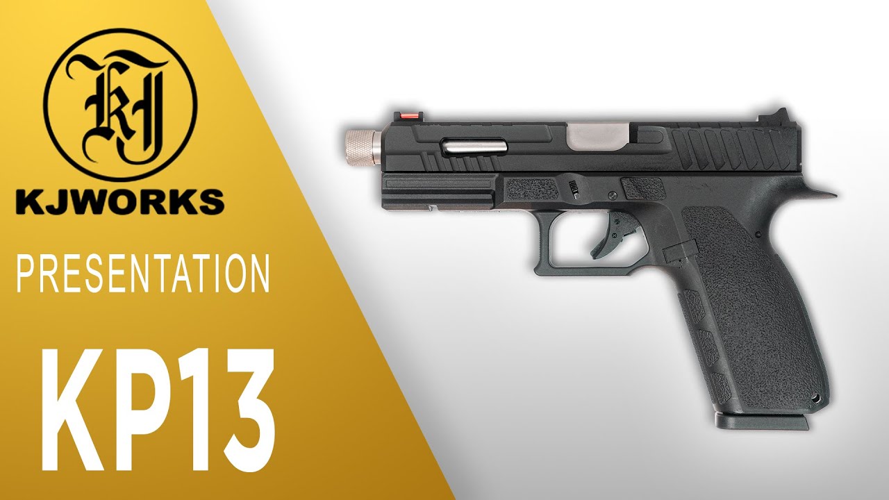 Présentation KP13 GBB FULL AUTO KJ WORKS AIRSOFT - YouTube