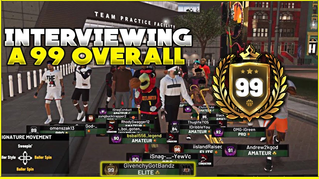 Interviewing A 2K 99 Overall Mascot Ft GivenchyGotBandz NBA 2K19 ...