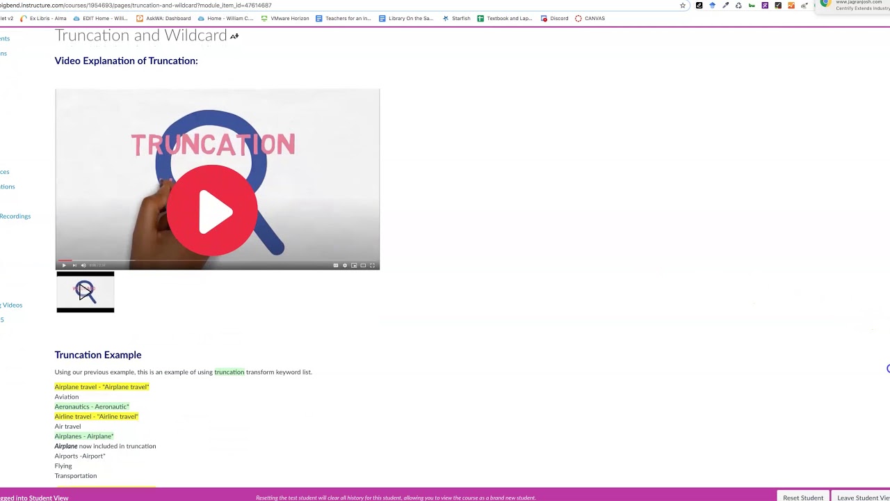 LIB 101 Module 4 Overview - YouTube