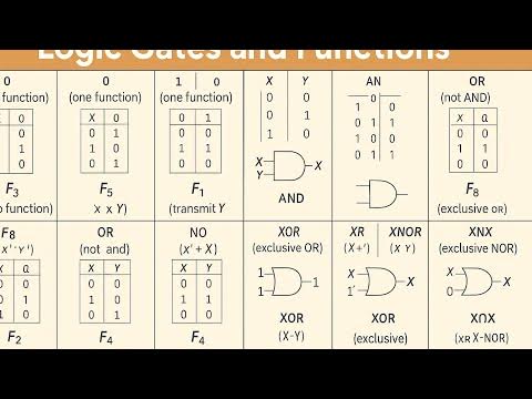 2 input Boolean functions - YouTube