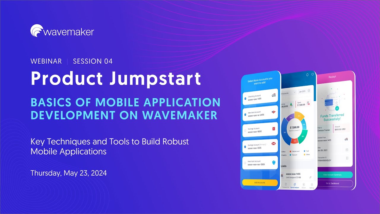 Webinar Session 4 - Basics of Mobile Application Development with WaveMaker - YouTube