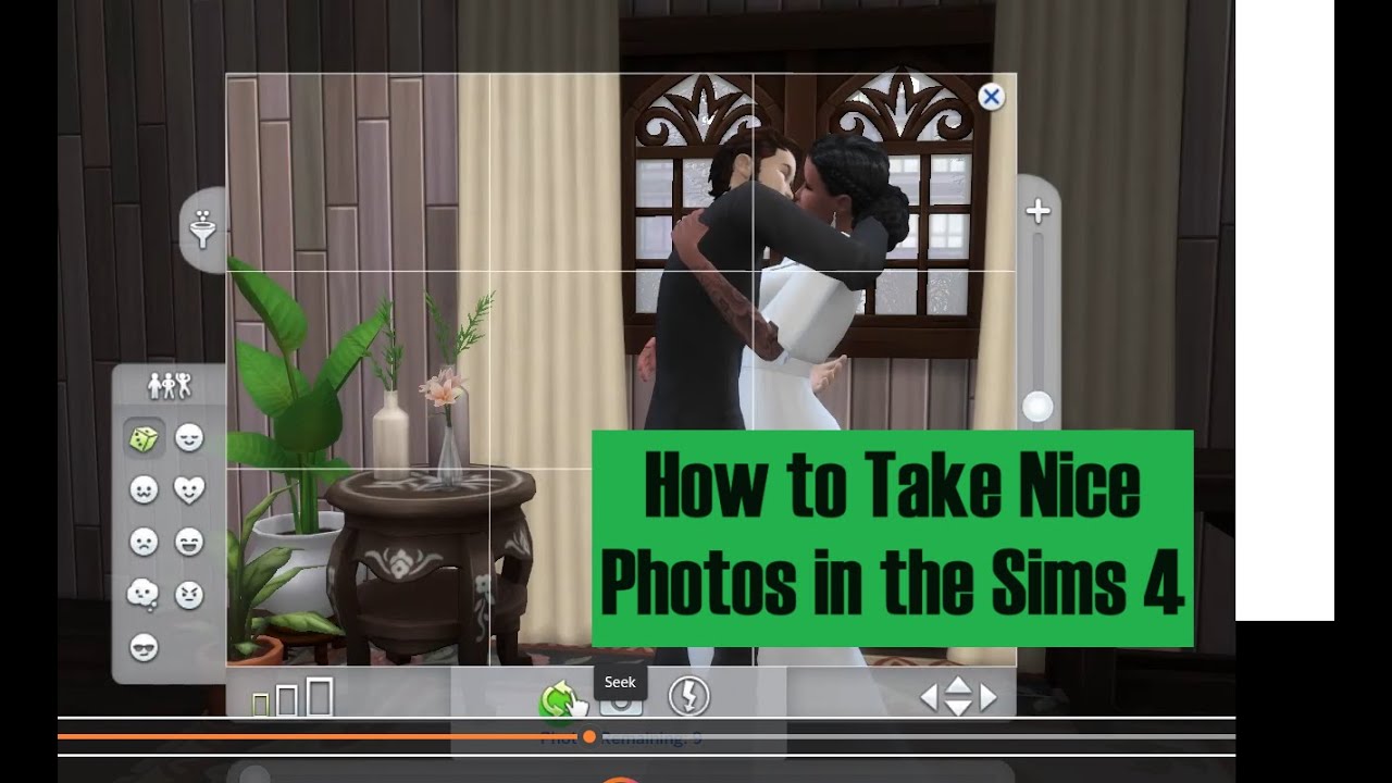 How to take great wedding portraits in the Sims 4 - YouTube