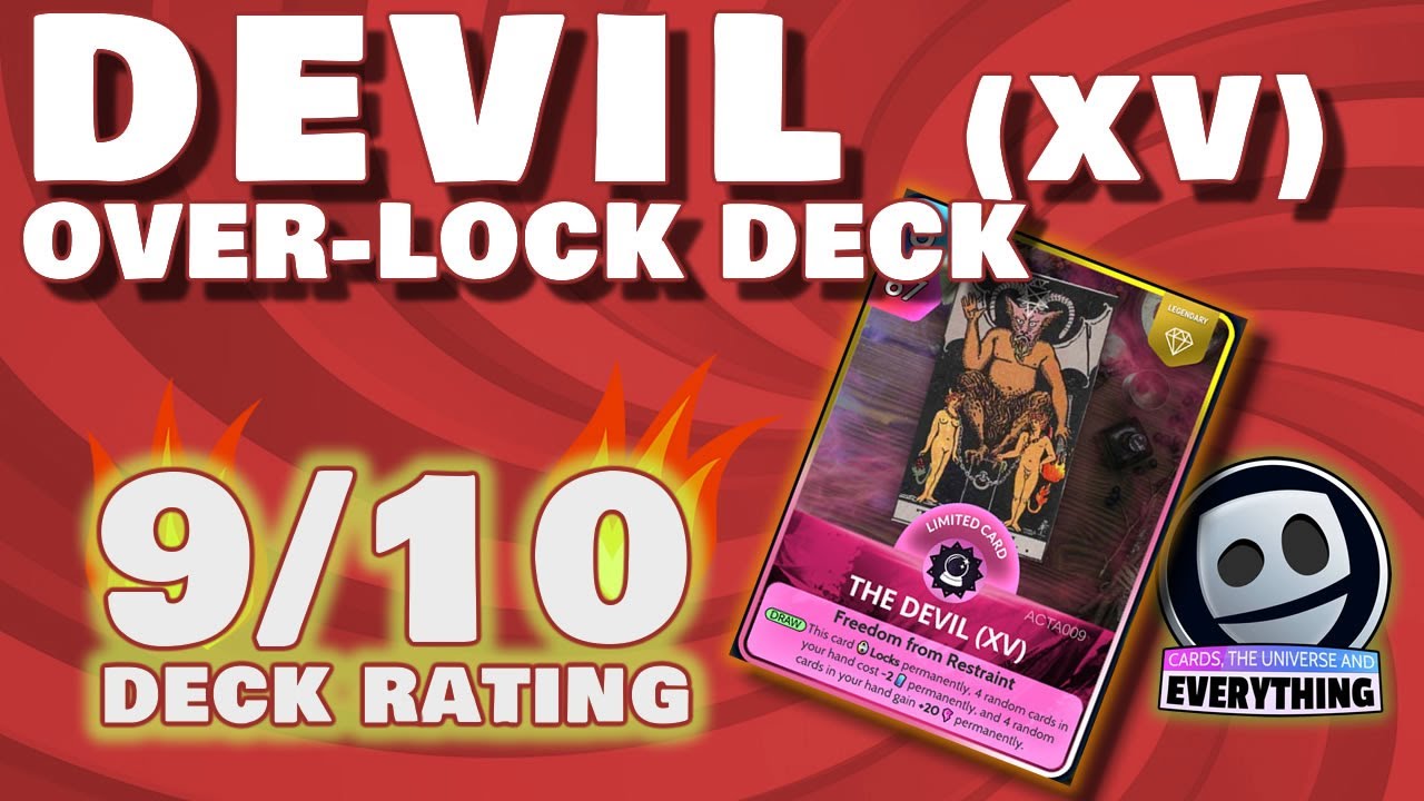 The Devil over-lock deck - Cards Universe & Everything - YouTube