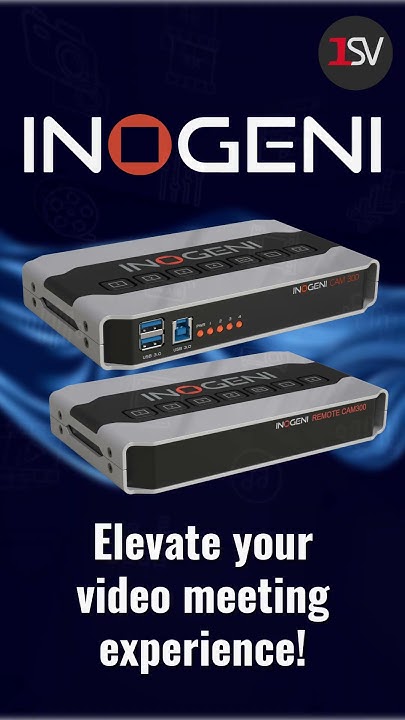 Inogeni: For Highly Stable, Seamless and Premium AV Conferencing! - YouTube