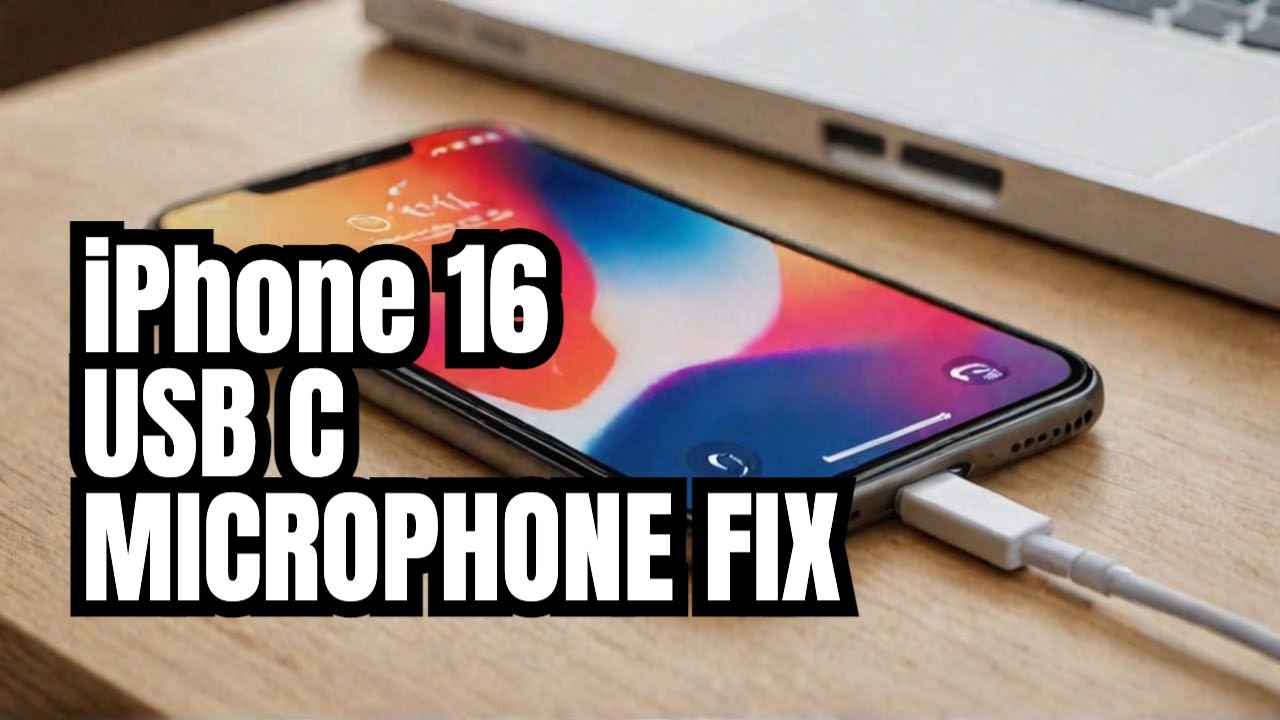 No Sound From video using an External Microphone on iPhone 16 Pro Max ...